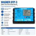 DTP-3 Three Phase Voltage Monitor 160 to 600V with LCD Display ...