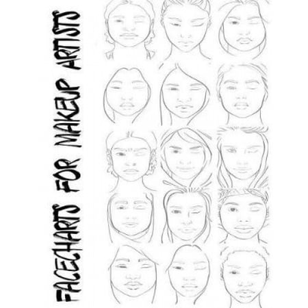 Facecharts for Makeup Artists: 15 Unique Faces | Walmart Canada