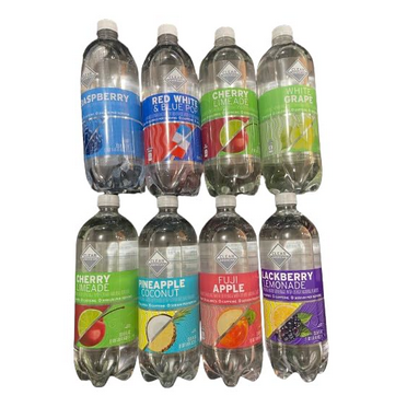 Chi Forest Flavored Sparkling Water, 24 Pack, White Peach, Lychee, Grape, Orange, 11.15 fl oz ...