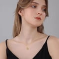 14k Gold Swimming Necklace Solid Gold Heart Swimmer Necklace Just Keep ...