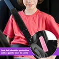 2Pcs Car Seat Belt Shoulder Cover, Ultra Soft Plush Safety Seatbelt Pad ...
