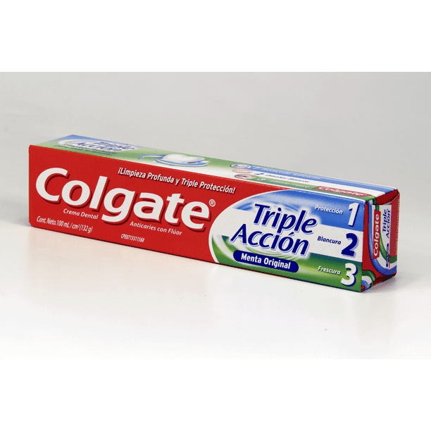 Pasta dental Colgate triple acción 100 ml | Walmart en línea