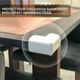 Prince Lionheart Cushiony 2" x 2" Foam Corner Guards, 4pcs, Grey ...