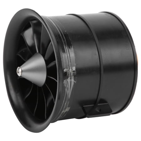 Tbest 70mm 12 Blades Ducted Fan, 70mm Ducted Fan Ducted Fan For 6S RC ...