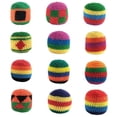 12PCS Hand-Made Knitted Footbag Sack, 2026 Assorted Foot Bag Crochet ...