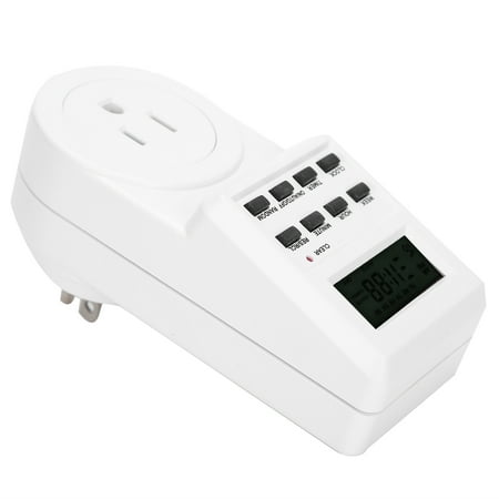 Timer Switch, Intelligent Programmable Power Switch Socket, LCD Screen ...