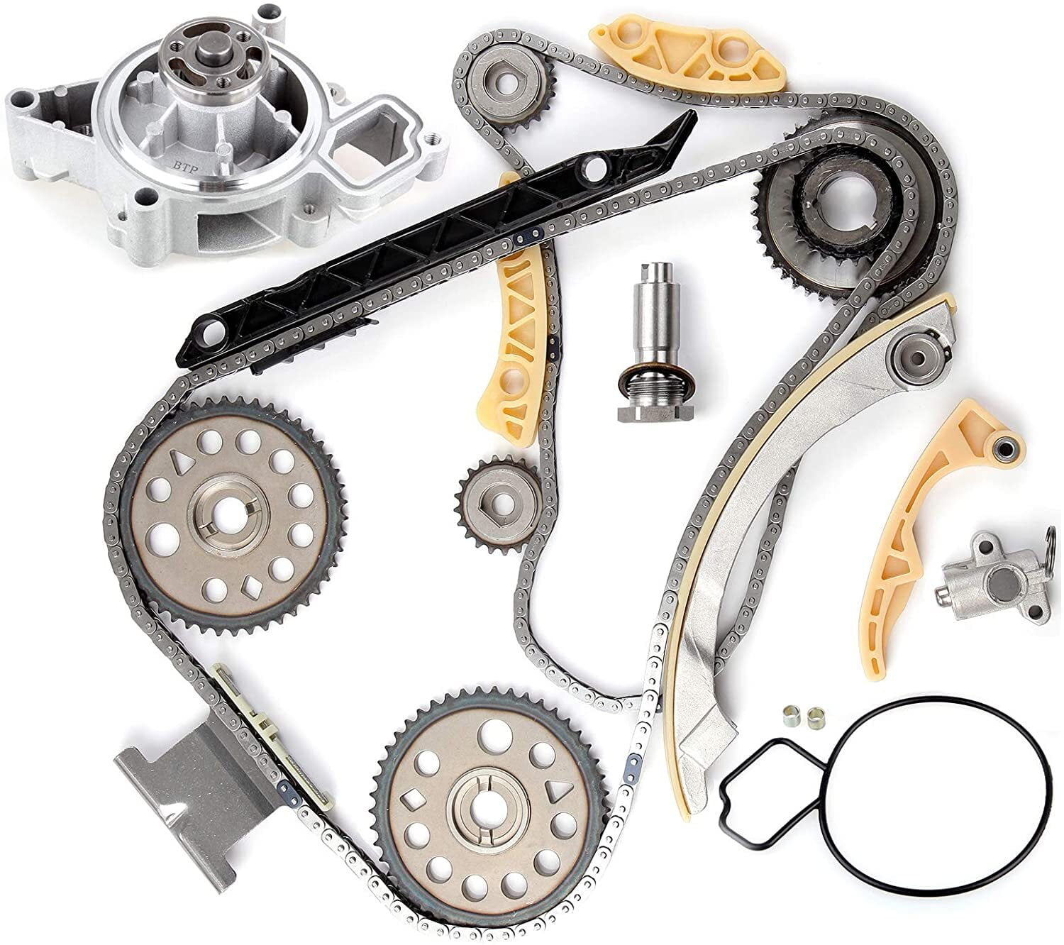 ECCPP Timing Chain Kit Replacement for Chevrolet for Saturn for Pontiac ...