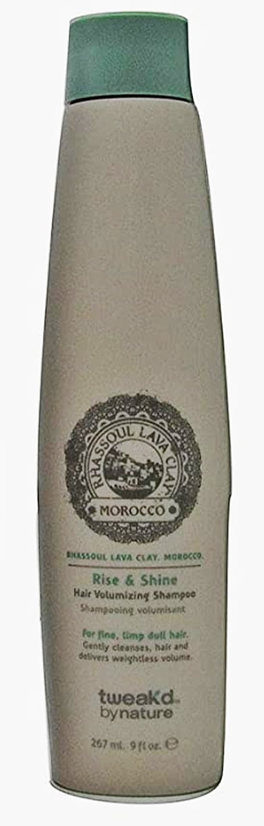 Tweak-d by Nature Rhassoul Rise and Shine Hair Volumizing Shampoo, 9 fl ...