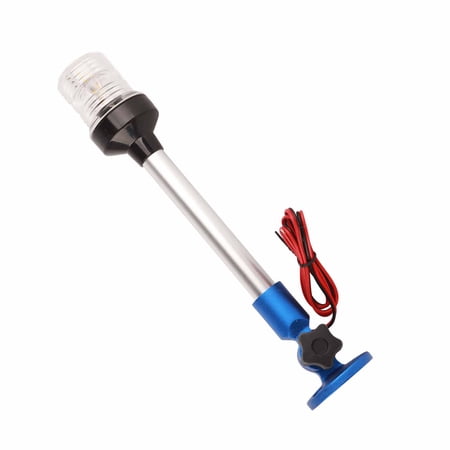 LED Navigation Anchor Light, 12V-24V Energy Saving Fold Down Boats ...