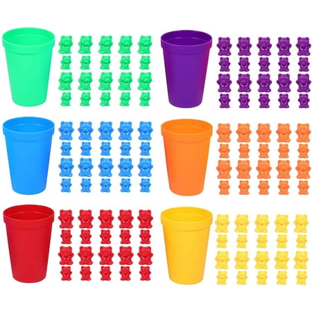 Beimoru Rainbow Counting Bears with Matching Sorting Cups Early ...