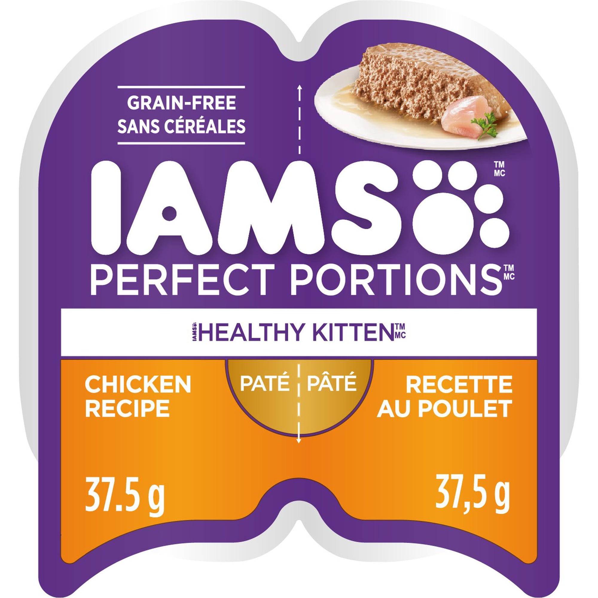 Click here for Iams Perfect Portions Kitten Grain-Free Chicken Pa... prices