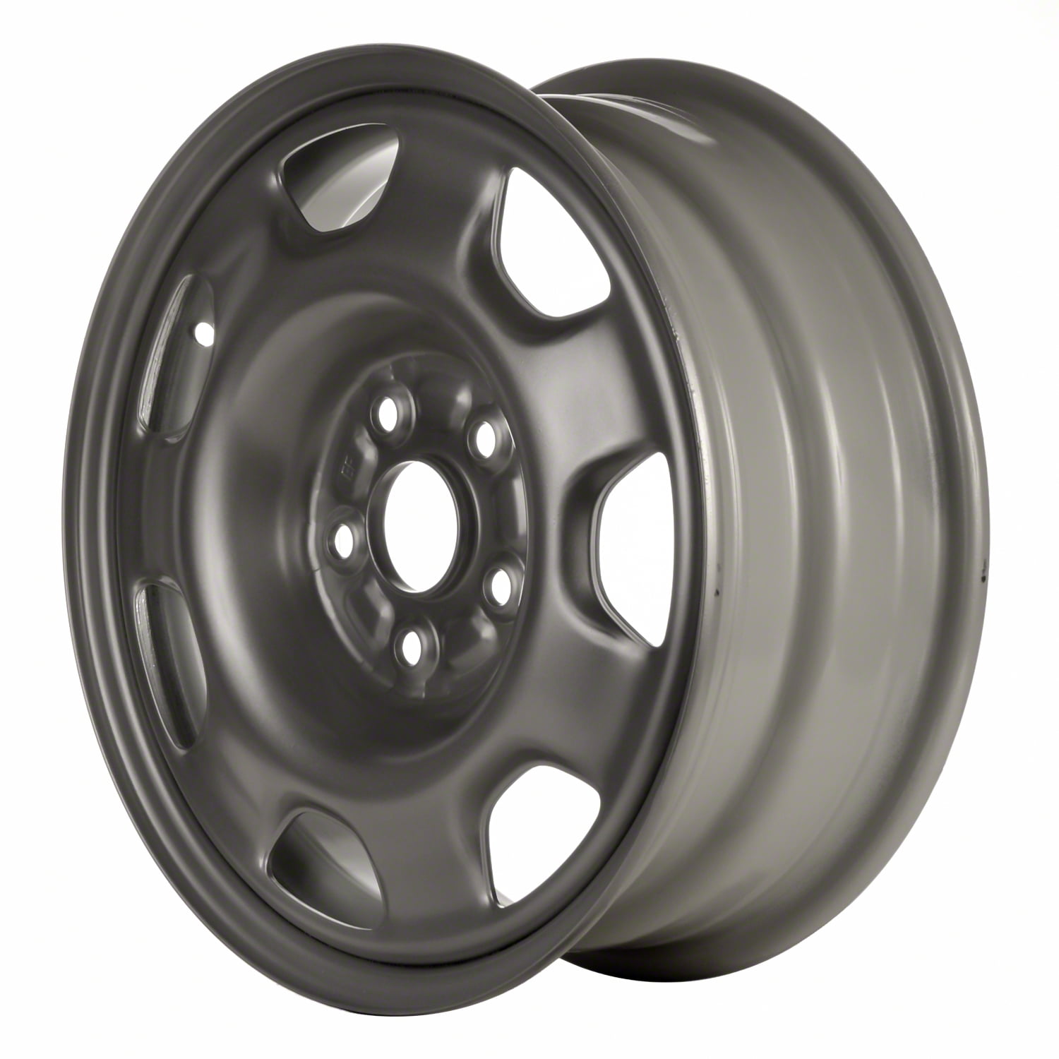 16 X 6 Reconditioned OEM Steel Wheel, Silver, Fits 1996-1997 Toyota ...