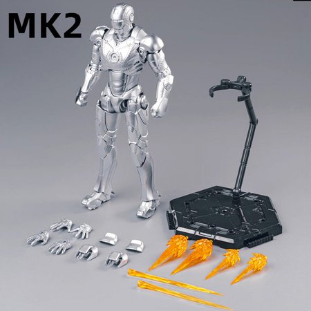 Fondjoy Splicing Toys Marvel hero Iron Man MK1 MK2 MK3 MK4 MK5 MK6 MK7 ...