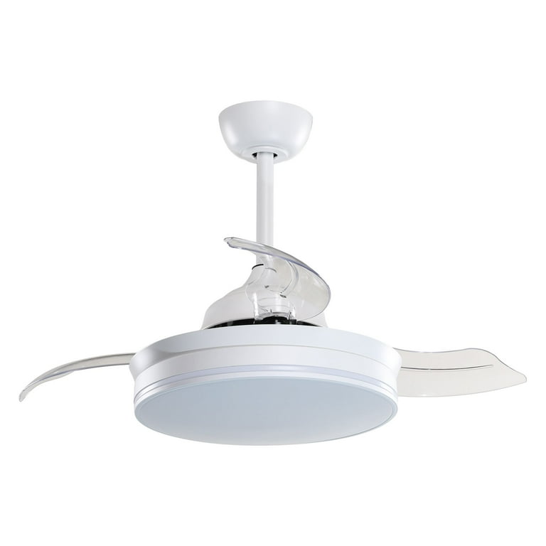 36 Inch Ceiling Fan With Light Flush Mount | Shelly Lighting