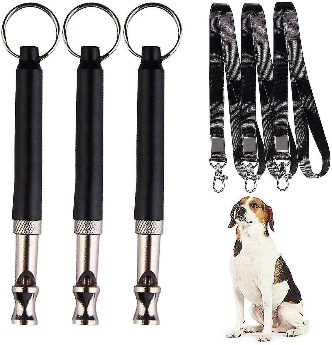 3 silbatos para perros, silbato de entrenamiento para perros ...