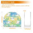 1PCS Acrylic Napkin Holder Holds 50-60 Napkins for Tables Kitchen ...