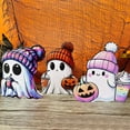 Decor Decorations Indoor Set Of 3 DIY Crafts Scary For Indoor Party ...