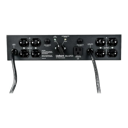 Liebert MicroPod MP2-115A - Bypass switch - AC 120 V - output ...