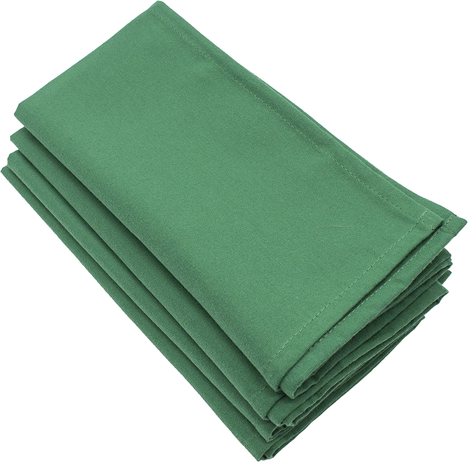 Fennco Styles Classic Solid Design Napkins, 20-inch Square, Set of 4 ...