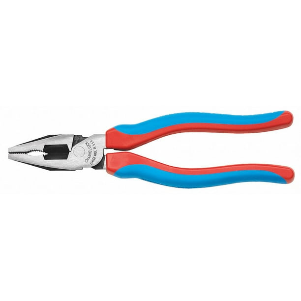 Channellock Linemans Plier,8" L,Cushion Grip E348CB - Walmart.com