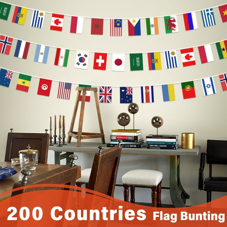 International Flags Banner
