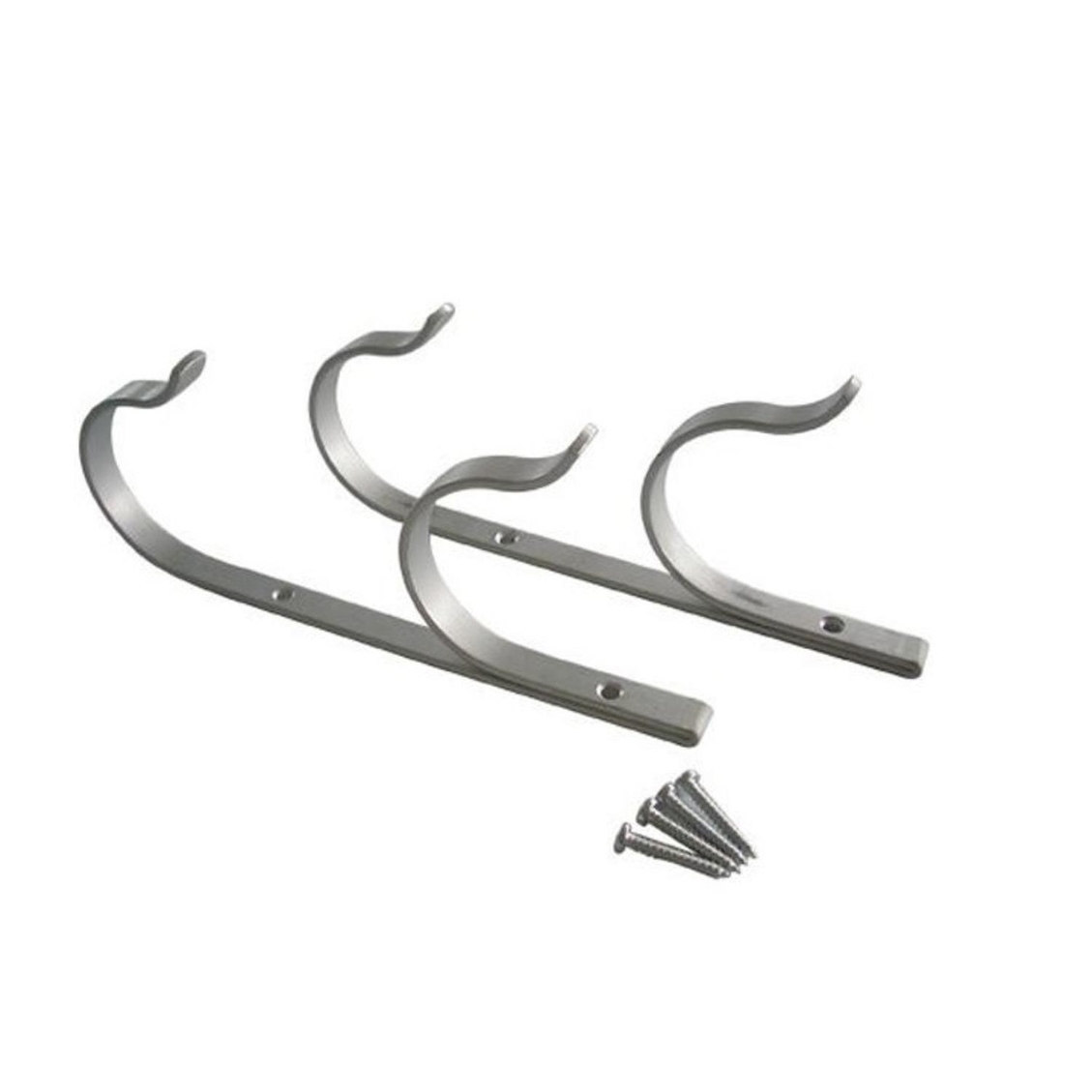 2-Piece Aluminum Swimming Pool and Spa Acessory Pole Hangers ...