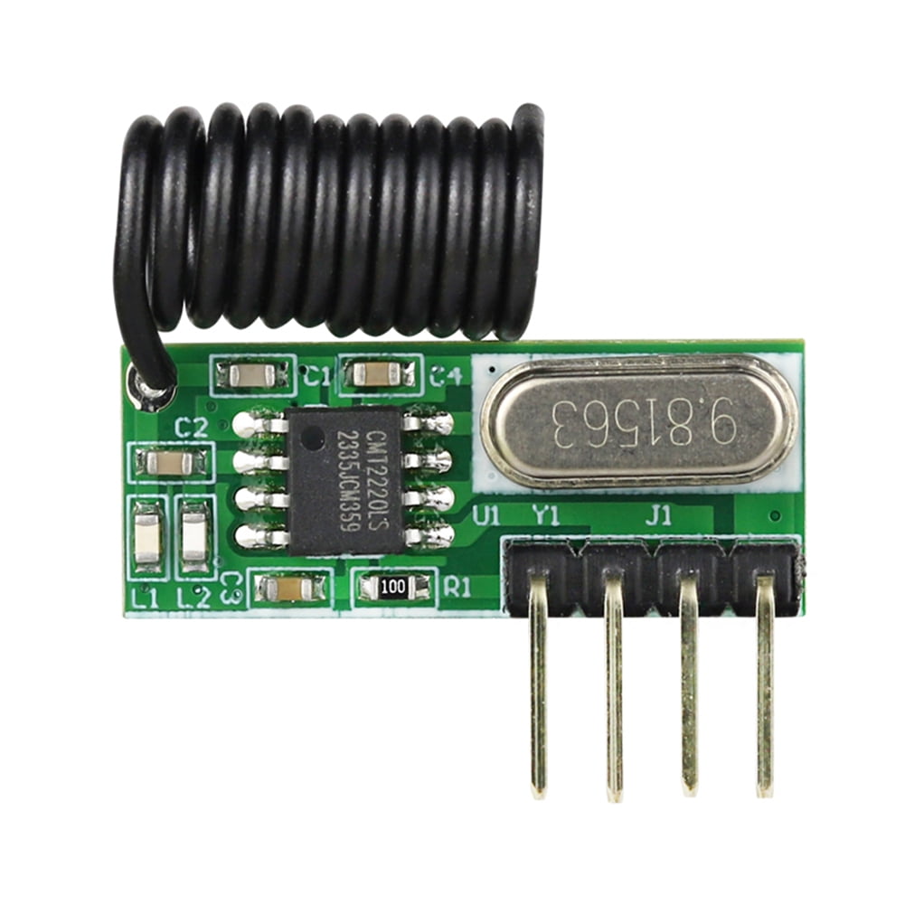 Receptor de control remoto 315MHz/433MHz 3.3V-5.5V DIY con antena para ...