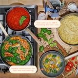 Beautiful 12pc Ceramic Non-Stick Cookware Set, Rose by Drew Barrymore ...