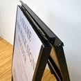 A Frame Sidewalk Sign Holder - Holds (2) 22"W x 28"H Posters - Walmart.com