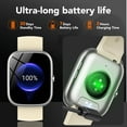 Smart Watch Fits for Android and iPhone, IP68 Waterproof Smartwatch for ...