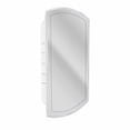 Arched Recessed Medicine Cabinet Mirror - Frameless Beveled Wall Mount ...