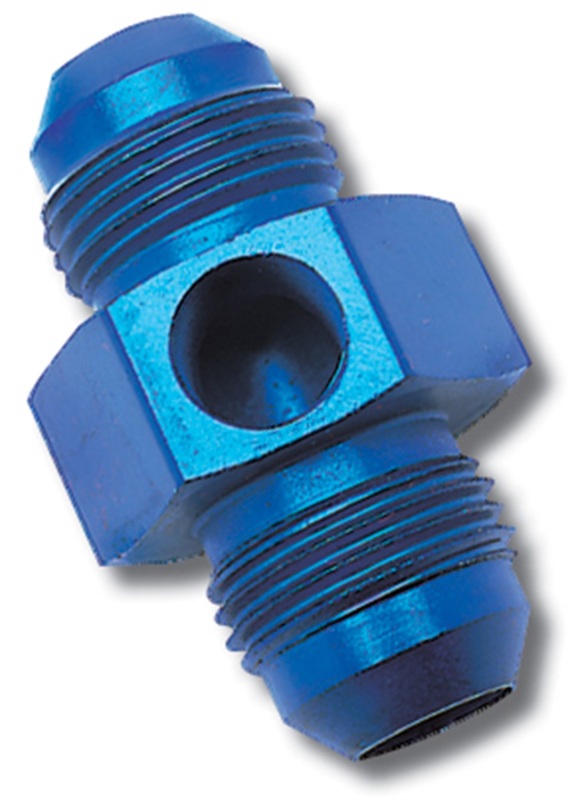 Russell Performance -8 AN Fuel Union Pressure Adapter (Blue) - Walmart.com