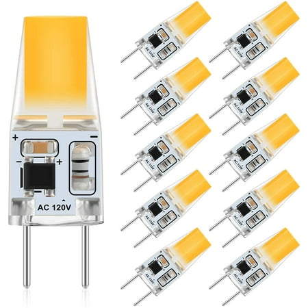 G8 Mini 3W LED Bulb Equivalent to G8 Halogen Bulb 20W-25W, G8 Light ...