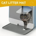 Dextrus Extra Large Hooded Cat Litter Box, Odor-Free, Easy to Clean ...