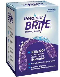 Retainer Brite 96 Cleaning Tablets Dentsply Sirona (3 month supply ...