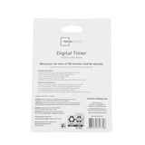 Mainstays Digital Kitchen Timer, Magnetic Countdown Count up Timer with ...