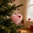 CaiYueKe Heart Shaped Ornament Ball Pendant Boho Home Decor Wall ...