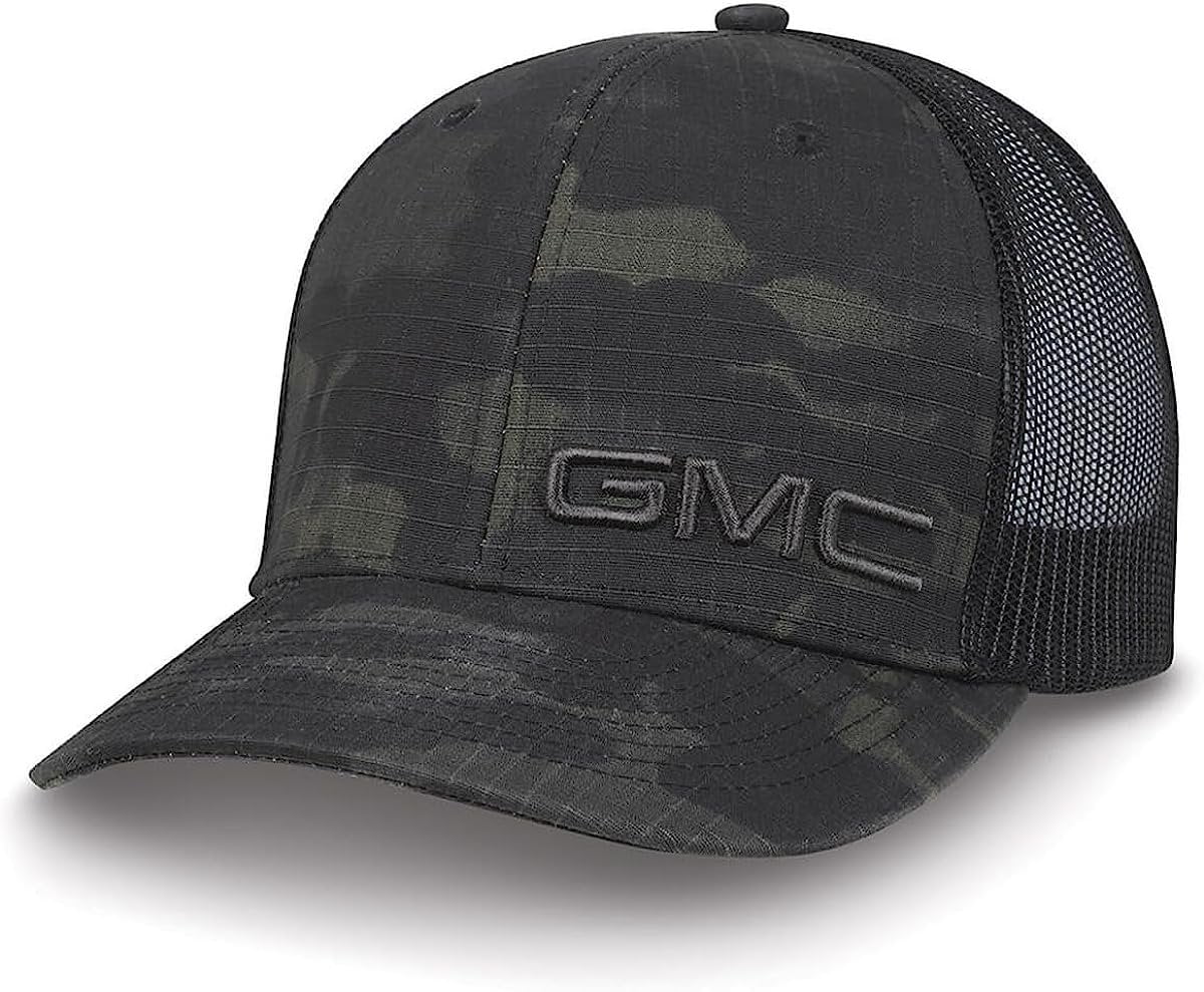GMC Multicam Snapback Hat - Camo Cap w/Embroidered GMC Logo - Walmart.com