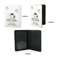 Peanuts Snoopy White and Black Passport Holder - Walmart.com