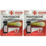 Red Cross Toothache Medication Kit 0.12 oz Pack of 10 - Walmart.com