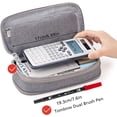 Robotsky Big Capacity Pencil Pen Case, Double Layer Pouch, Durable ...