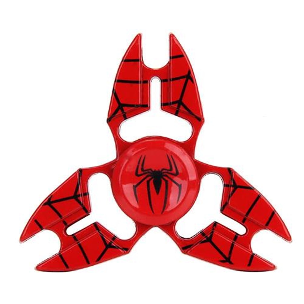 Quality Metal Spinner Spider-Man Superhero Style Metal Fidget Spinner ...