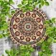 HELLOYOUNG Vintage 8x8 Inch Round Tin Sign, Rustproof Metal Wall Art ...