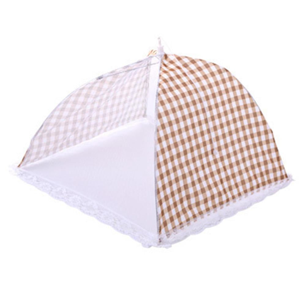 Folding Food Mesh Cover | Simple Lattice Folding Round Cover | Dining ...