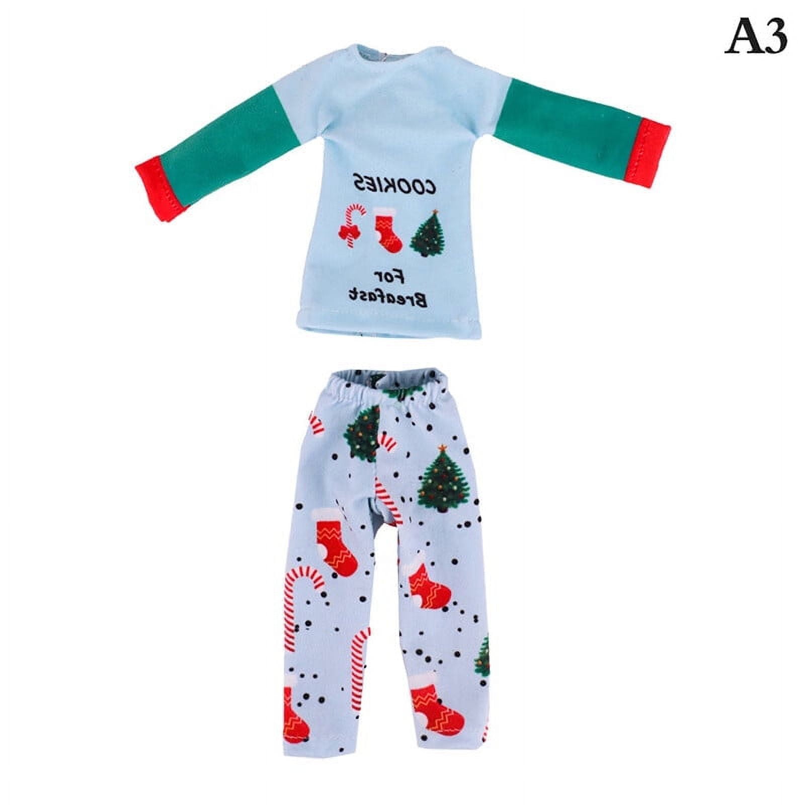 Click here for Pengxiang Doll Clothes Set For Christmas Bookshelf... prices