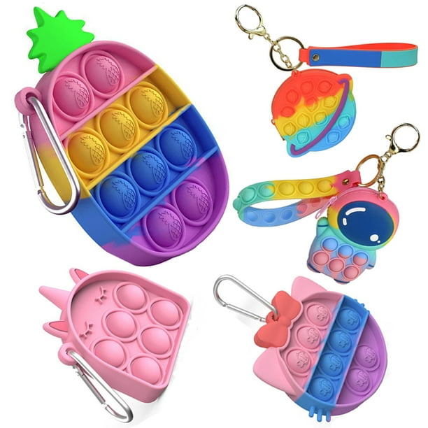 AJDOLL Pop on Its Fidget Toys Pop It Simple Dimple Poppers Fidgets ...