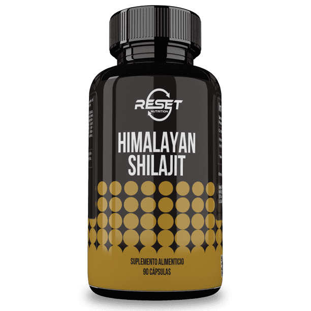 Reset Nutrition Himalayan Shilajit | 450 Mg | 90 Servings | 90 Capsules ...
