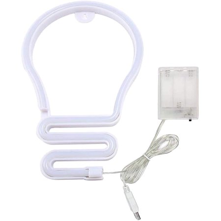 Premium Neon LED Lights, Neon Sign, USB Charging/Battery Power Neon ...