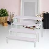 Segolike Wooden Display Riser Stand Step Ladder Multipurpose Sturdy ...