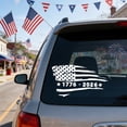 Black American Flag Usa 250Th Anniversary Patriotic Decorations Peel ...